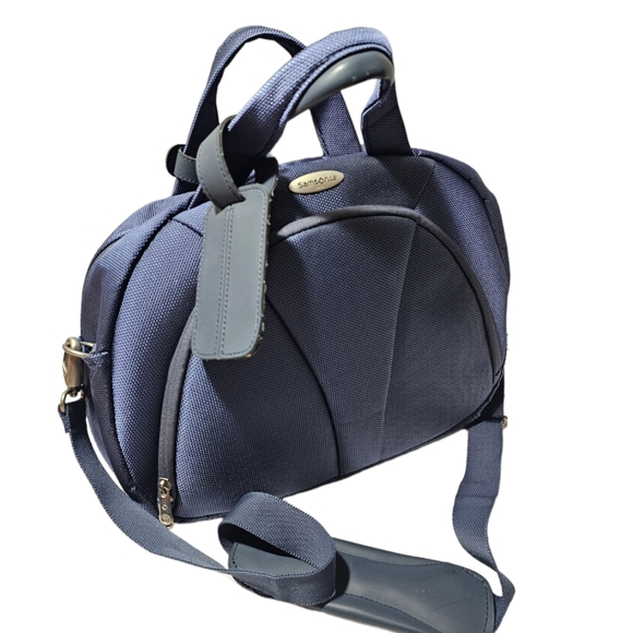 Samsonite | Bags | Samsonite Epsilon Blue Carry On Shoulder Strap ...